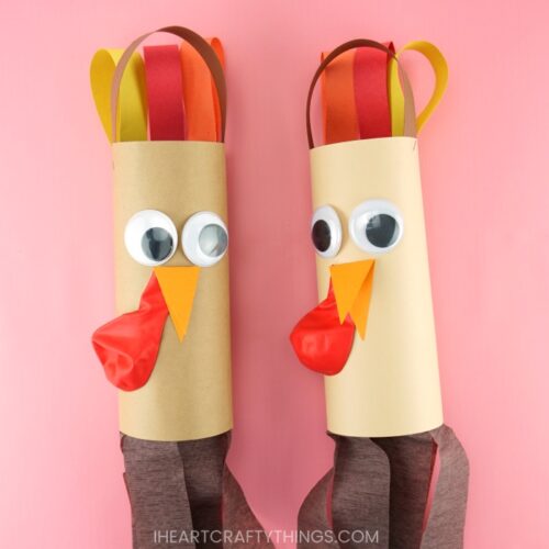 Turkey Windsock Craft - I Heart Crafty Things