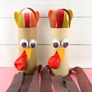 Turkey Windsock Craft - I Heart Crafty Things