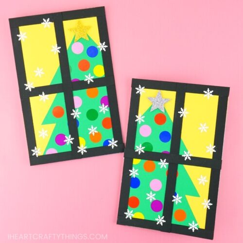 Christmas Tree Card - I Heart Crafty Things