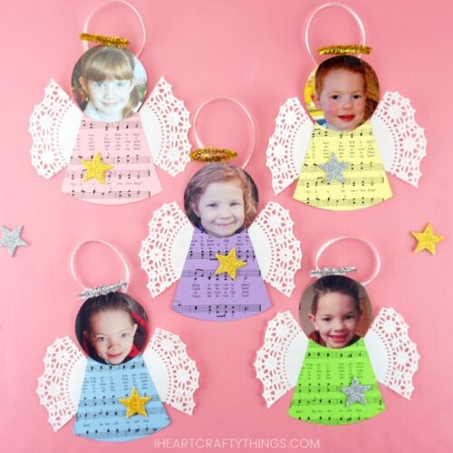 DIY Angel Ornaments - I Heart Crafty Things