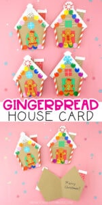 Gingerbread House Card - I Heart Crafty Things