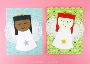 How To Make Paper Angels - I Heart Crafty Things