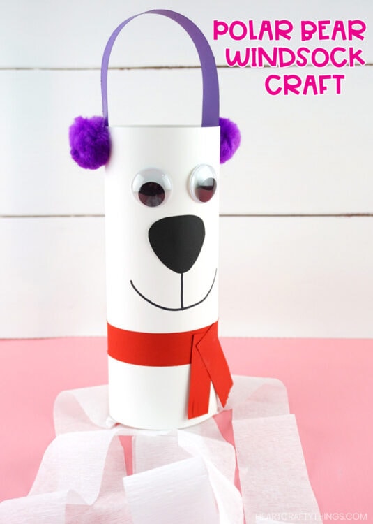 Winter Windsocks Craft - I Heart Crafty Things