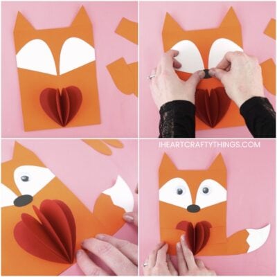 Animal Valentines Crafts - I Heart Crafty Things
