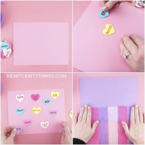 Heart Windsock Valentine's Day Craft - I Heart Crafty Things