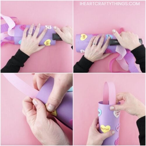 Heart Windsock Valentine's Day Craft - I Heart Crafty Things