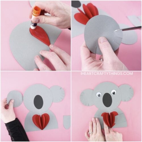Animal Valentines Crafts - I Heart Crafty Things