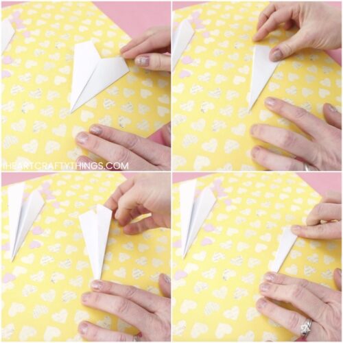 Paper Airplane Valentine Cards - I Heart Crafty Things