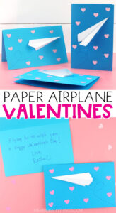 Paper Airplane Valentine Cards - I Heart Crafty Things