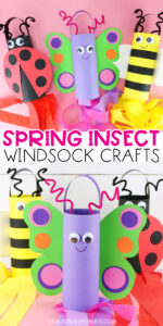 Spring Windsock Crafts - I Heart Crafty Things
