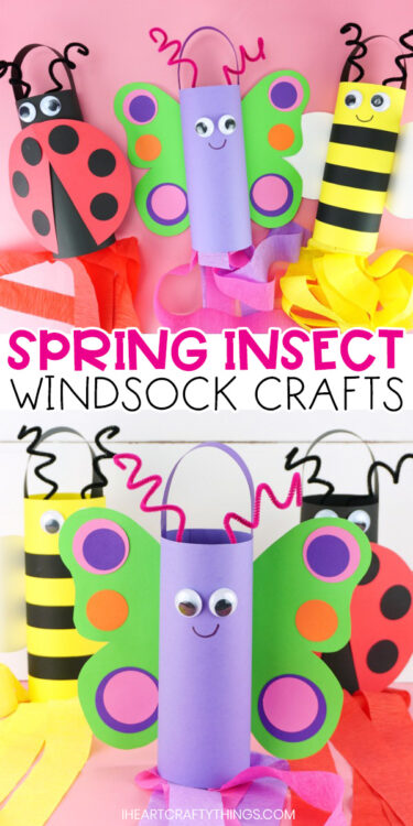 Spring Windsock Crafts - I Heart Crafty Things