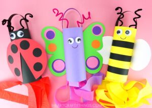 Spring Windsock Crafts - I Heart Crafty Things
