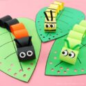 Paper Caterpillar Craft - I Heart Crafty Things