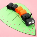 Paper Caterpillar Craft - I Heart Crafty Things
