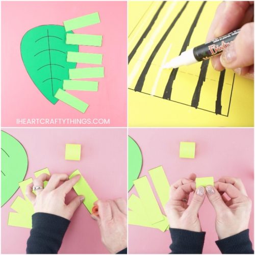 Paper Caterpillar Craft - I Heart Crafty Things