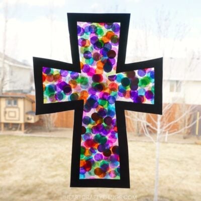 Easter Cross Craft - I Heart Crafty Things