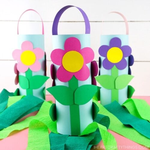 Flower Windsocks - I Heart Crafty Things