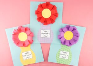 Mother's Day Flower Vase Craft - I Heart Crafty Things