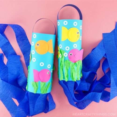 Fish Windsocks - I Heart Crafty Things