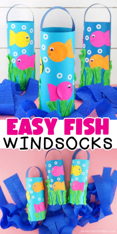 Fish Windsocks - I Heart Crafty Things