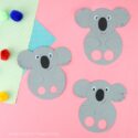 Koala Finger Puppets - I Heart Crafty Things