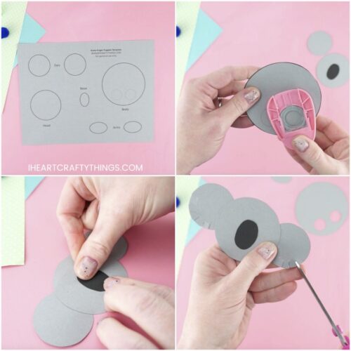 Koala Finger Puppets - I Heart Crafty Things
