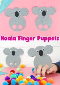 Koala Finger Puppets - I Heart Crafty Things