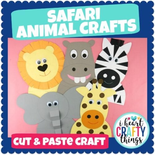 Fun Safari Crafts For Kids - I Heart Crafty Things