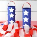Patriotic Windsock Craft - I Heart Crafty Things