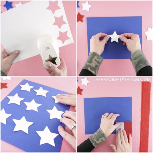 Patriotic Windsock Craft - I Heart Crafty Things