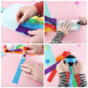 Rainbow Windsocks Craft - I Heart Crafty Things