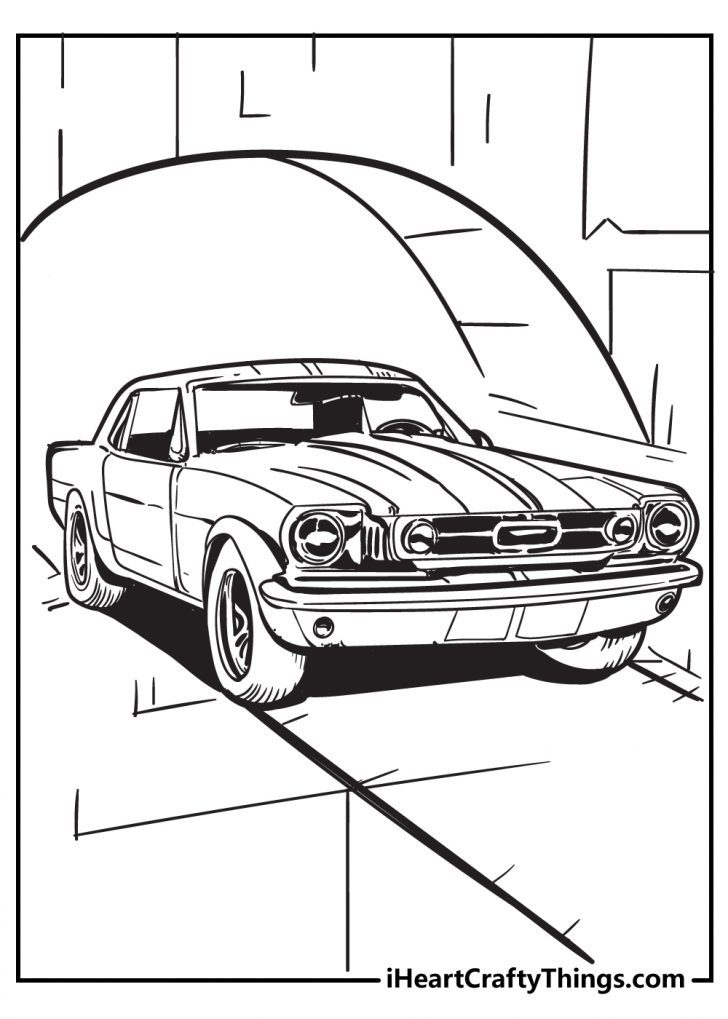Car Coloring Pages (570+ Printable Free PDF For Kids & Adults)