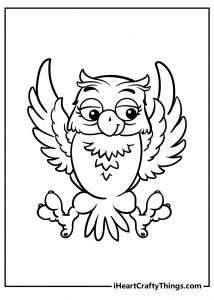 30 Owl Coloring Pages (100% Free Printable PDF)