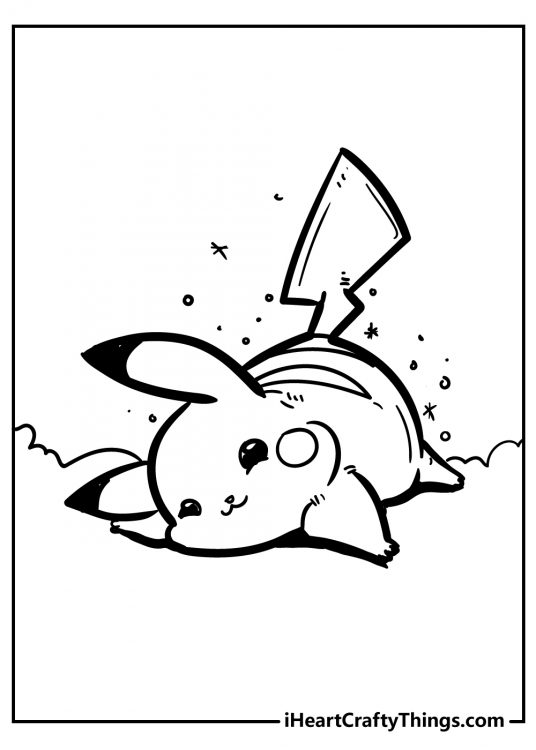 45 Pikachu Coloring Pages 100 Free Printables To Download
