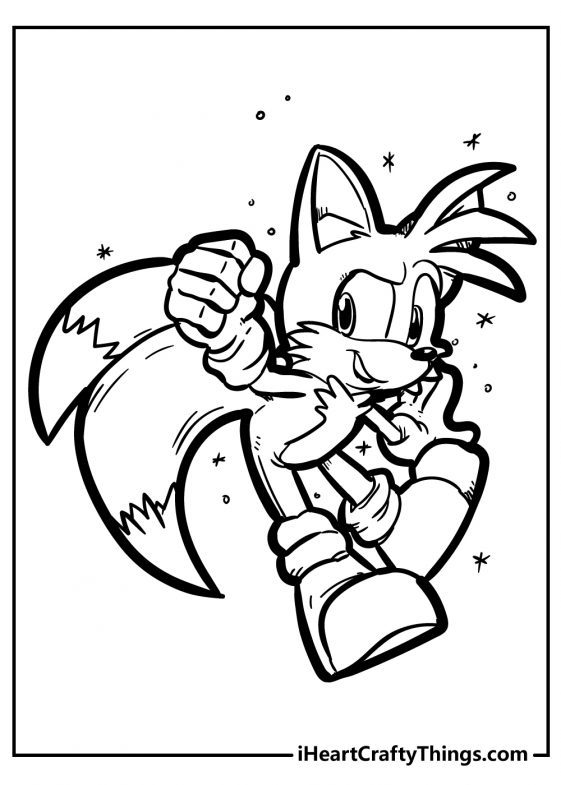 Sonic The Hedgehog Coloring Pages - 100% Free (2021)