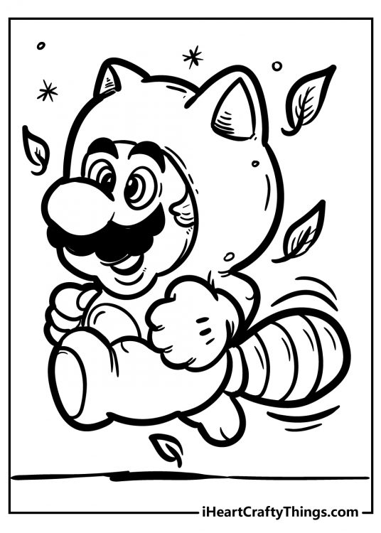 45 Super Mario Coloring Pages (100% Free Printables)