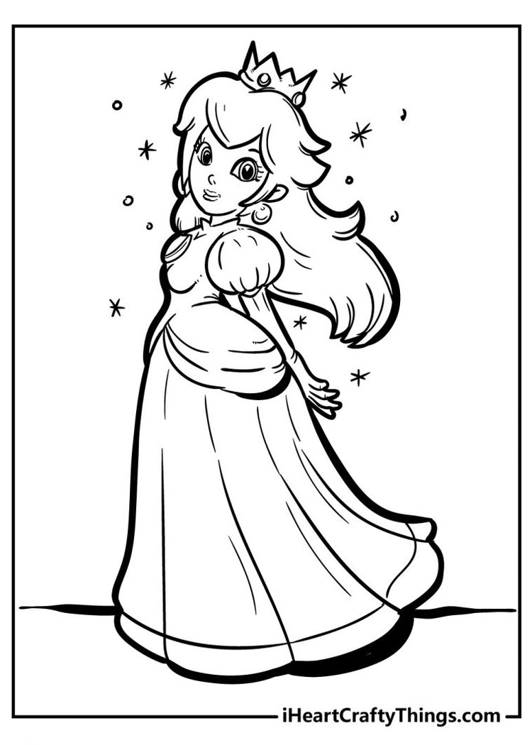 Super Mario Bros Coloring Pages (100% Free Printables)