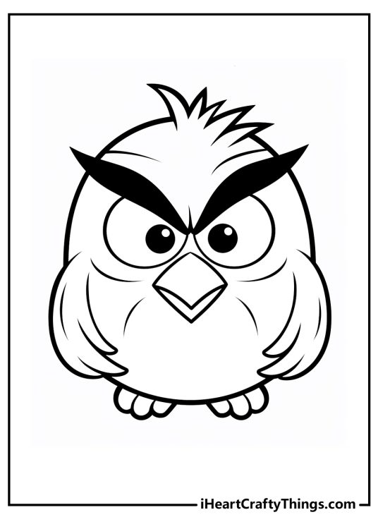 Angry Birds Coloring Pages: 30 Printable PDF Sheets For Free