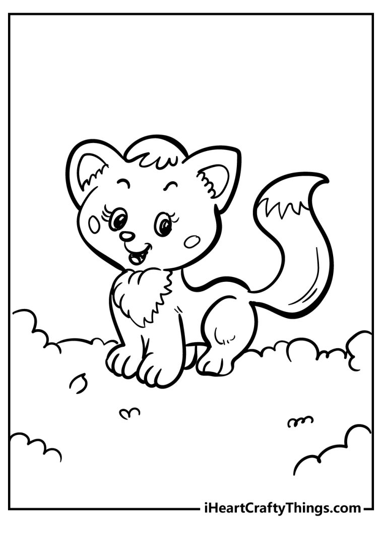 Baby Animals Coloring Pages (100% Free Printables)
