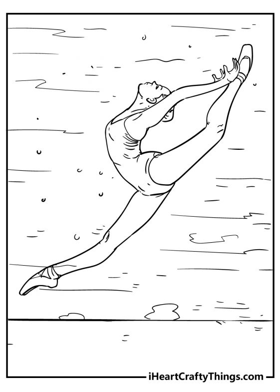 25 Ballet Coloring Pages PDFs (Free To Download Printables)