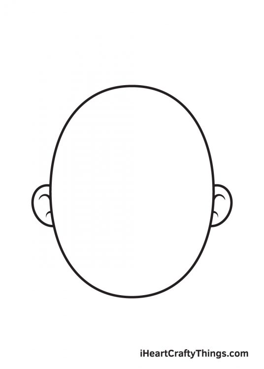 Cartoon Face Drawing - How To Draw A Cartoon Face Step By Step
