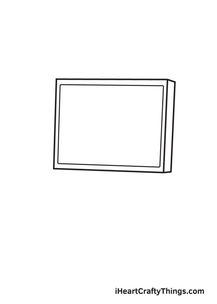 Computer Drawing - How To Draw A Computer Step By Step