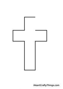 Cross Drawing — How To Draw A Cross Step By Step