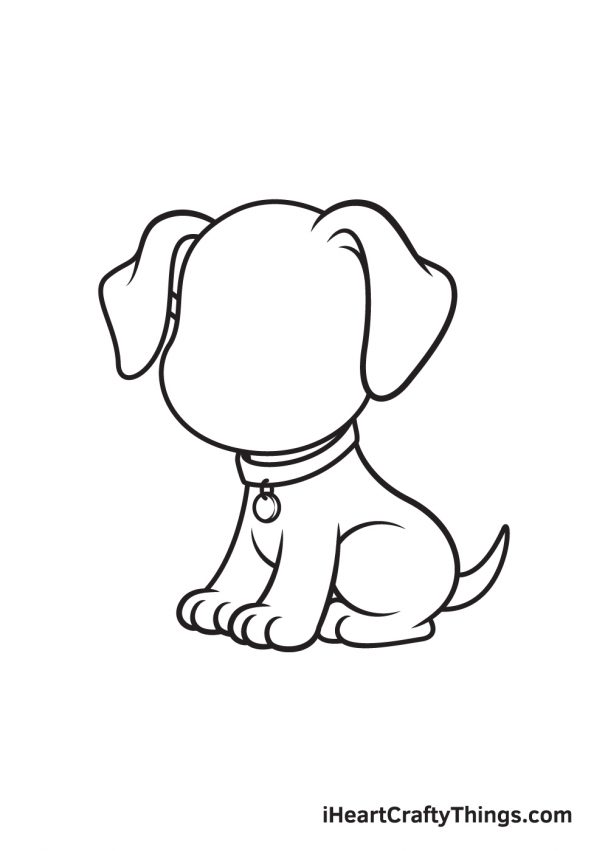 Dog Drawing - How To Draw A Dog Step By Step