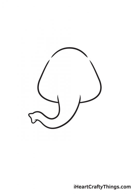 Elephant Drawing — How To Draw An Elephant Step By Step