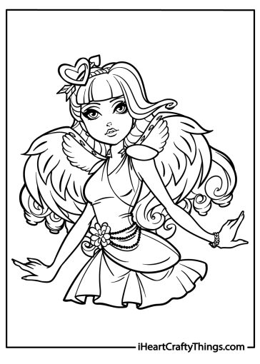Ever After High Coloring Pages (100% Free Printables)