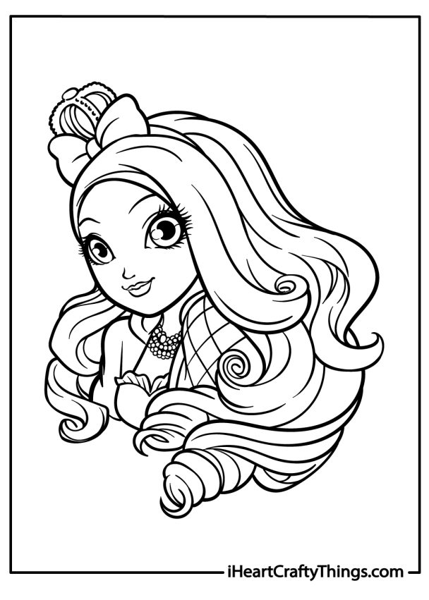 Ever After High Coloring Pages (100% Free Printables)
