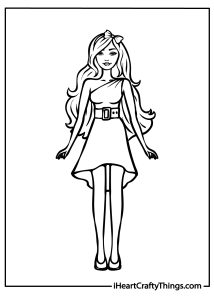 15 Fashion Coloring Pages (100% Free Printables)