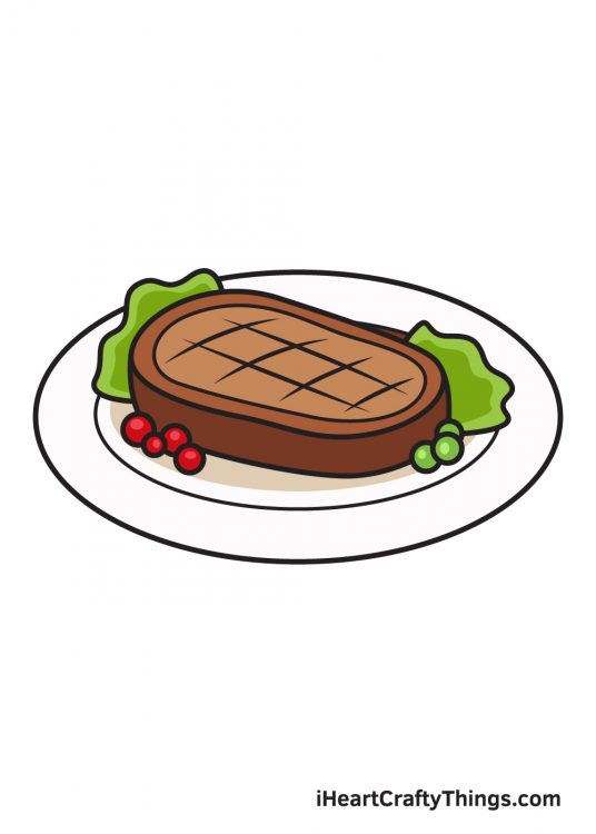 Food Drawing - How To Draw Food Step By Step