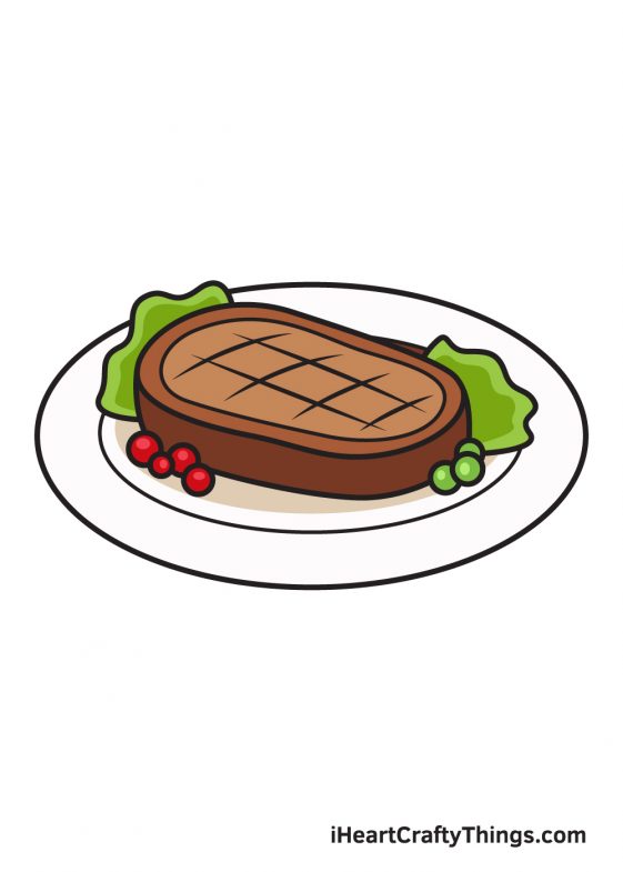 Food Drawing - How To Draw Food Step By Step